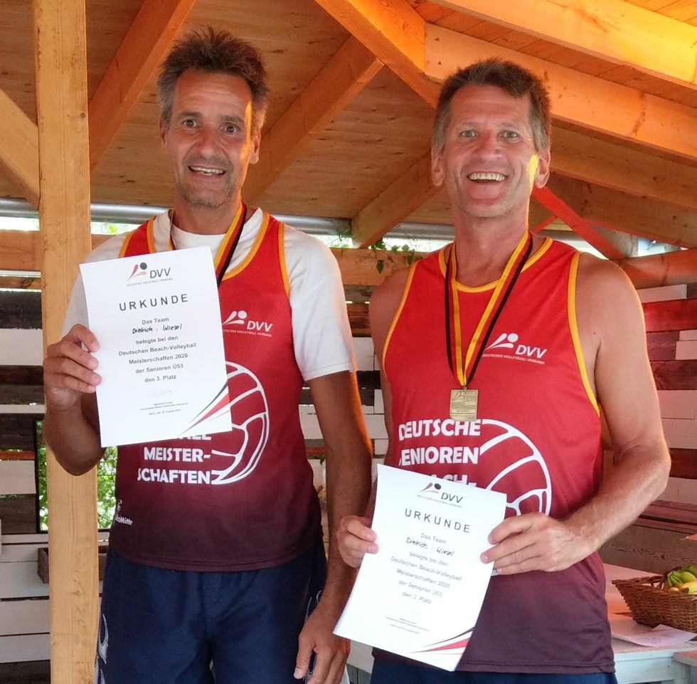 Bronze bei Senioren-DM im Beachvolleyball | TV 1881 Altdorf